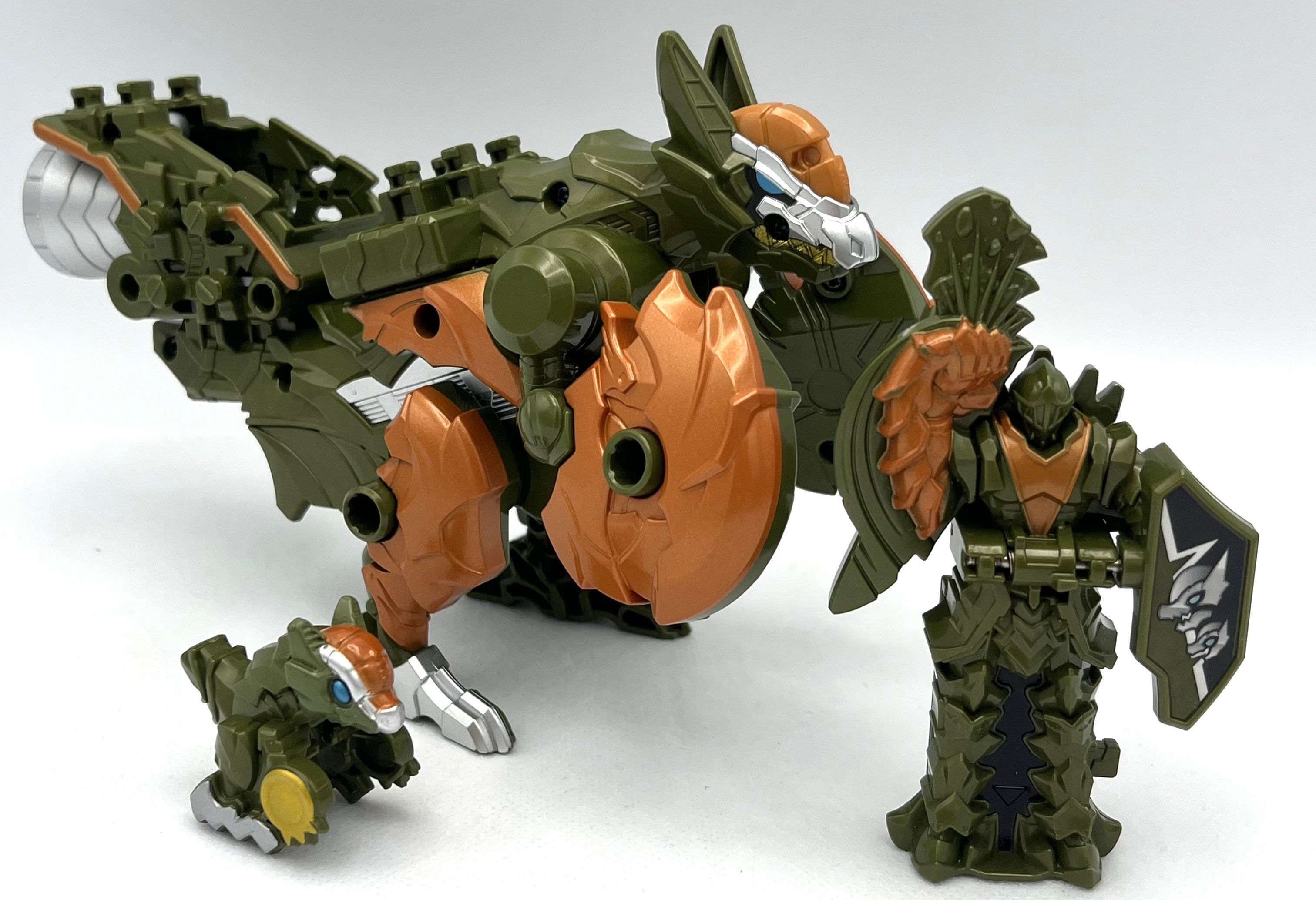 Pacha Smash zord and Baby Pacha zord/Dino Fury| ZIPANGU Toys & Watch Store